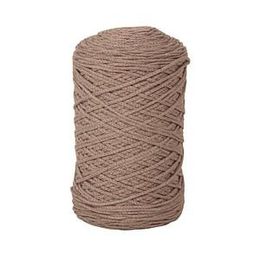 Rayher Garn Recycling Braidy taupe matt taupe 2,0 mm x ca. 250,0 m