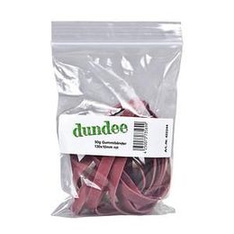 dundee Gummibänder rot 1,0 cm, Ø 13,0 cm, 50,0 g