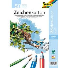 50 Folia Zeichenkarton DIN A4