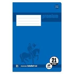 HOHENSTAUFEN Staufen® Doppelheft Premium Lineatur 21 liniert DIN A4 ohne Rand, 32 Blatt