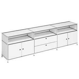 viasit Sideboard System4, 496620 weiß 227,9 x 40,4 x 62,0 cm