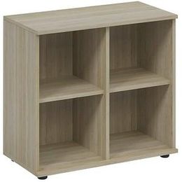 FM Aktenregal home office eiche 80,0 x 40,0 x 73,4 cm