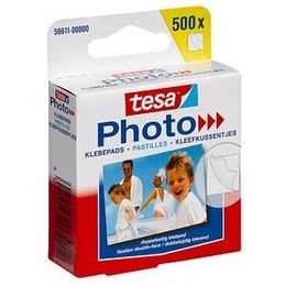 Tesa Photo doppelseitige Klebepads 1,2 x 1,3 cm, 500 St.