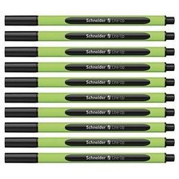 Schneider Line-Up Fineliner schwarz 0,4 mm, 10 St.