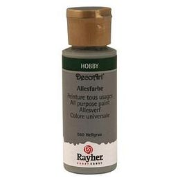 Rayher Allesfarbe Acrylfarben hellgrau 59,0 ml