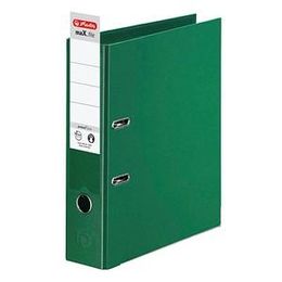 Herlitz maX.file protect plus Ordner grün Kunststoff 8,0 cm DIN A4