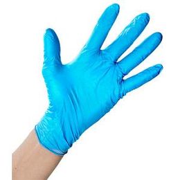 Hygostar unisex Einmalhandschuhe CLASSIC blau Größe L 100 St.