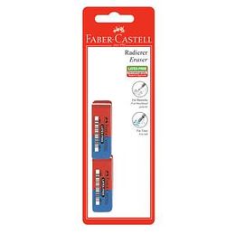 Faber-Castell Radiergummis rot/blau