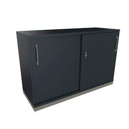 FM Schiebetürenschrank Oldenburg, 4260649683507 lavagrau 1 Fachboden 120,0 x 44,2 x 78,1 cm