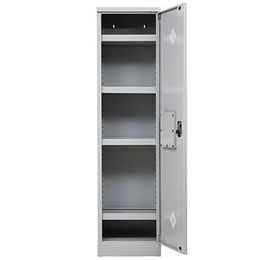 Gürkan Gürkan Umweltschrank 107529 lichtgrau 50,0 x 42,0 x 195,0 cm, aufgebaut