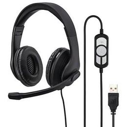 Hama HS-USB300 USB-Headset schwarz