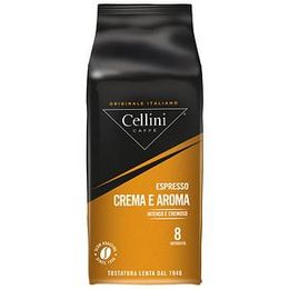 CELLINI CREMA E AROMA Espressobohnen Arabicabohnen kräftig 1,0 kg