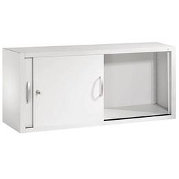 C+P CP Aufsatz-Schiebetürenschrank C 2000 Acurado, 2044-00 S10039 lichtgrau keine Fachböden 120,0 x 40,0 x 50,0 cm