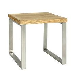 HAKU Möbel Beistelltisch Holz eiche 45,0 x 50,0 x 45,0 cm