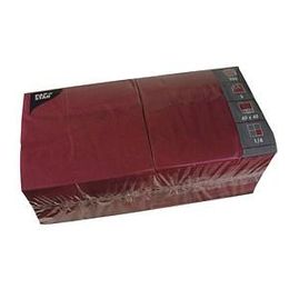 Papstar Servietten bordeaux 3-lagig 20,0 x 20,0 cm 250 St.