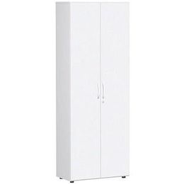 geramöbel geramöbel Aktenschrank Flex, S-386100-WW weiß 5 Fachböden 80,0 x 42,0 x 216,0 cm