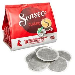 Senseo CLASSIC Kaffeepads Arabica- und Robustabohnen 16 Pads
