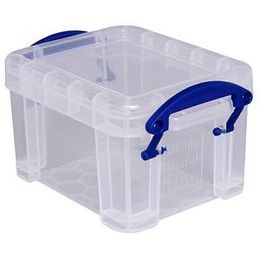 Really Useful Box Aufbewahrungsbox 0,14 l transparent 9,0 x 6,5 x 5,5 cm