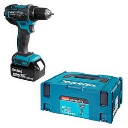 Makita DDF482RFJ Akku-Bohrschrauber-Set 18,0 V, mit 2 Akkus