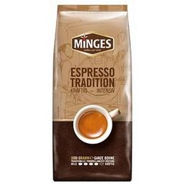 Minges ESPRESSO TRADITION 1932 Espressobohnen Arabica- und Robustabohnen kräftig 1,0 kg