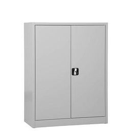 Gürkan Gürkan Stahlschrank 100027 lichtgrau 92,0 x 42,0 x 120,0 cm, aufgebaut