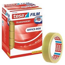 Tesa OFFICE-BOX Klebefilm transparent 25,0 mm x 66,0 m 6 Rollen