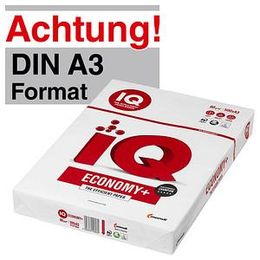 I.Q. IQ Kopierpapier ECONOMY+ DIN A3 80 g/qm 500 Blatt