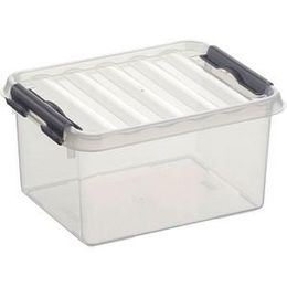 Sunware Q-line Aufbewahrungsbox 2,0 l transparent 20,0 x 15,0 x 10,0 cm