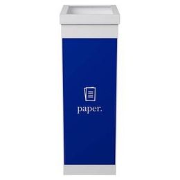 PAPERFLOW Mülltrenner 60,0 l weiß, blau