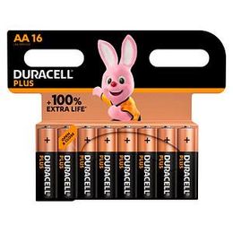 16 Duracell Batterien PLUS Mignon AA 1,5 V
