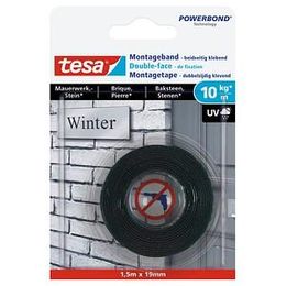 Tesa Montageband 77748 doppelseitiges Klebeband 19,0 mm x 1,5 m, 1 Rolle