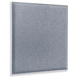 2 silentec Akustikpaneele Decke colorPAD® Flat 425606, hellgrau 62,0 x 62,0 cm