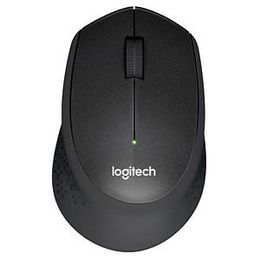 Logitech M330 Silent Plus Maus kabellos schwarz