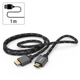 Hama Ultra High Speed HDMI Kabel 1,0 m schwarz, grau