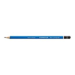 Staedtler Mars Lumograph Bleistift 2B blau, 1 St.