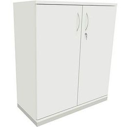 FM Aktenschrank Sidney, 4260672330737 weiß 2 Fachböden 100,0 x 44,2 x 113,3 cm