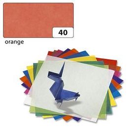 Folia Transparentpapier orange 42 g/qm 25 Bogen