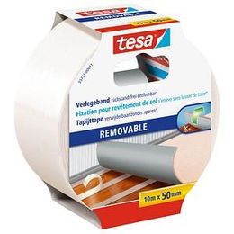 Tesa 55731 doppelseitiges Klebeband 50,0 mm x 10,0 m, 1 Rolle