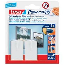 Tesa Powerstripes Klebenägel für max. 1,0 kg 20,0 x 30,0 mm, 2 St.