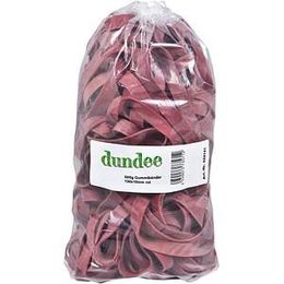 dundee Gummibänder rot 1,0 cm, Ø 13,0 cm, 500,0 g