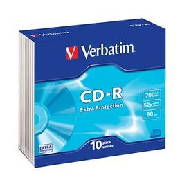 10 Verbatim CD-R 700 MB