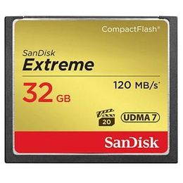 Sandisk Speicherkarte CompactFlash Card Extreme 32 GB