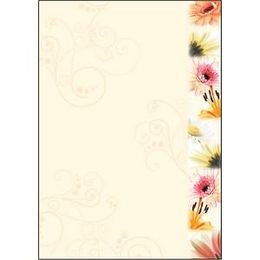 Sigel Motivpapier Flowerstyle Motiv DIN A4 90 g/qm 50 Blatt