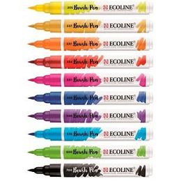 Talens ECOLINE® Brush-Pens farbsortiert, 10 St.