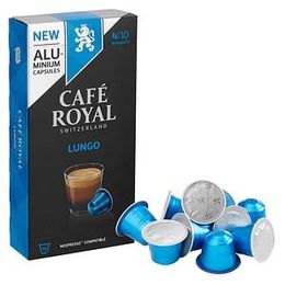 CAFÉ ROYAL Lungo Kaffeekapseln Arabicabohnen 10 Portionen