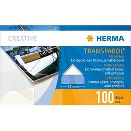 Herma TRANSPAROL Fotoecken 37,0 mm, 5x 100 St.