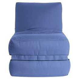 SITTING POINT Twist OUTSIDE Sitzsack blau