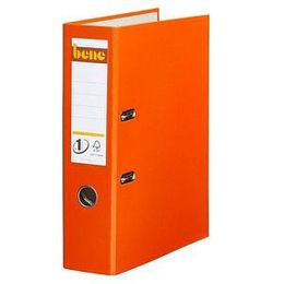 bene! bene No.1 Power Ordner orange Kunststoff 8,0 cm DIN A4
