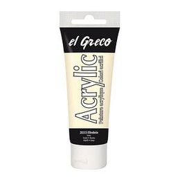 Kreul el Greco Acrylfarbe elfenbein 75,0 ml