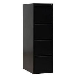 Gürkan Gürkan Hängeregistraturschrank schwarz 4 Schubladen 40,0 x 62,0 x 132,0 cm